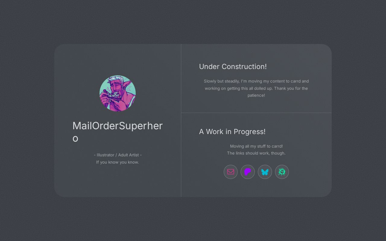 Mail Order Superhero - Art & Illustration